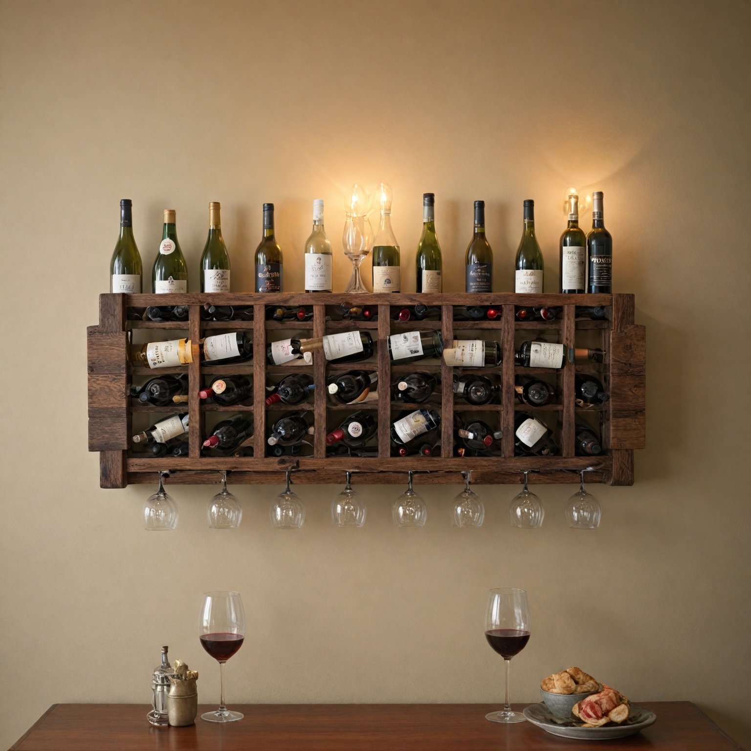 Exploring the Charm of Distinctive Wall-Mounted Wine Racks